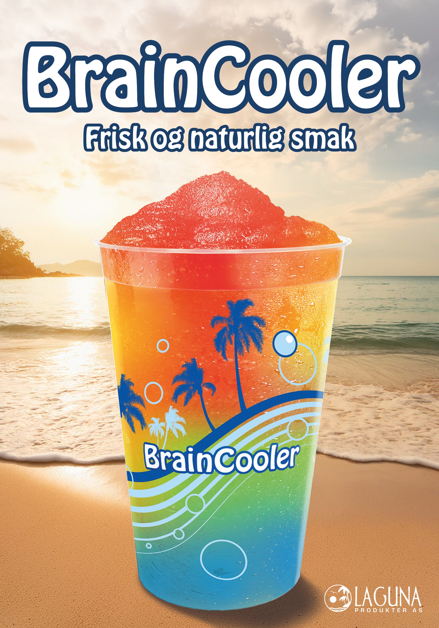 BrainCooler plakat - Design 1 – LagunaProdukter